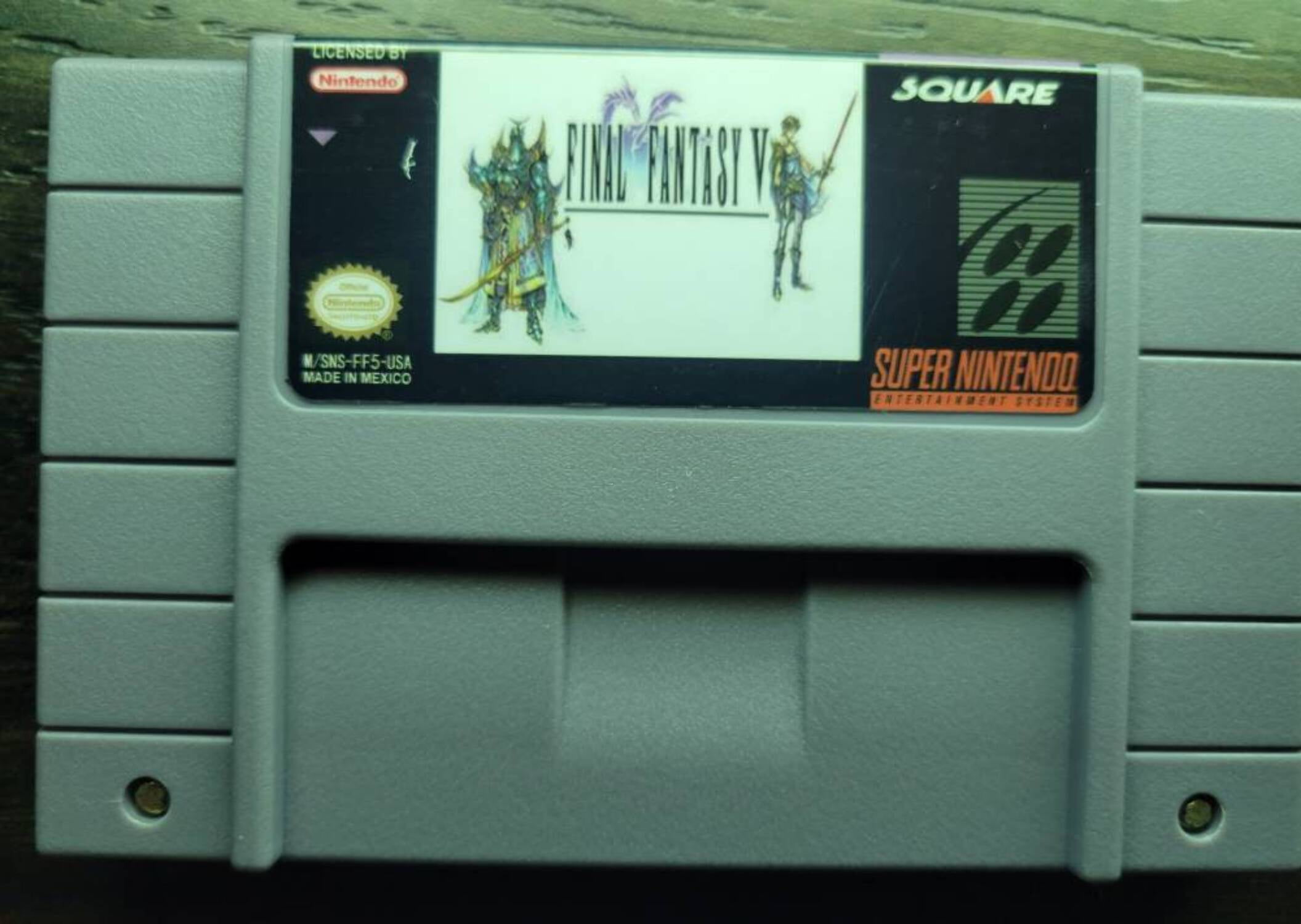 Final Fantasy V - SNES - Super Nintendo Ent. System NTSC/PAL Cartridge ...