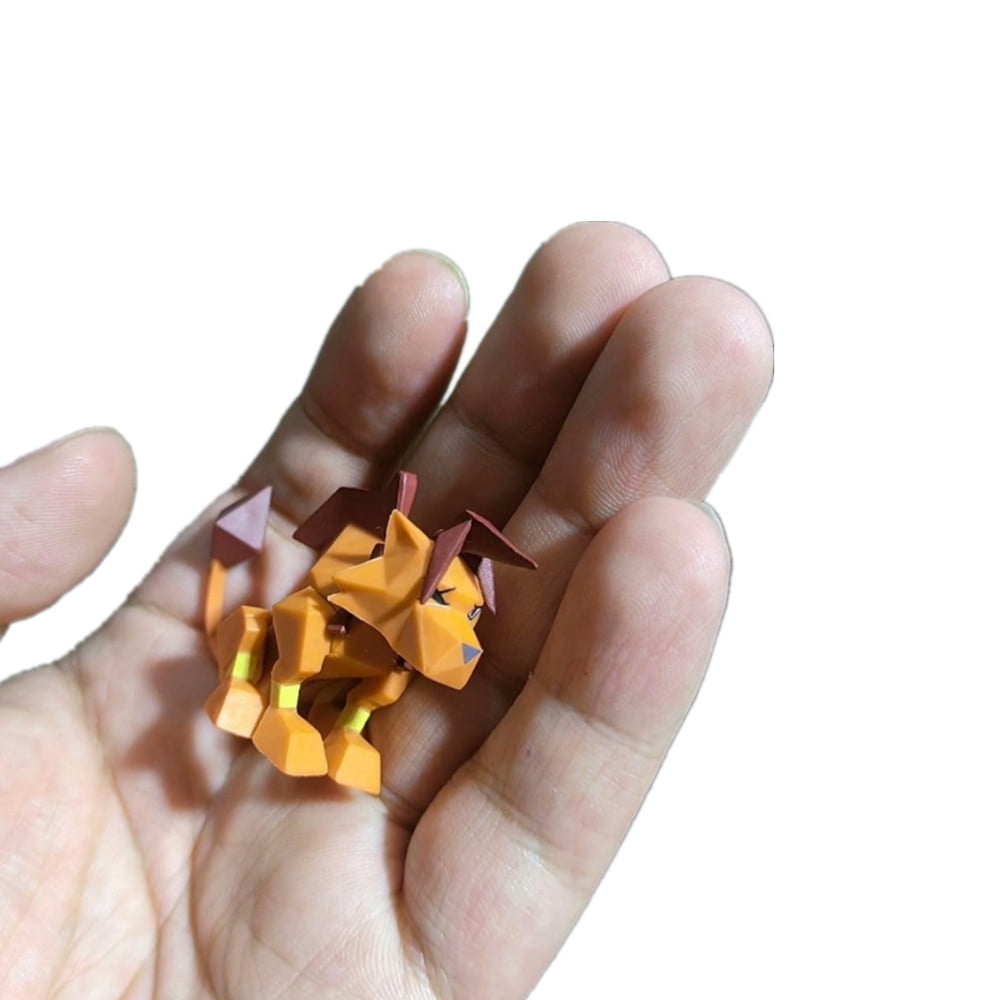 Final Fantasy VII FF7 Polygon Figure Red XIII Cartoon Game Figure ...