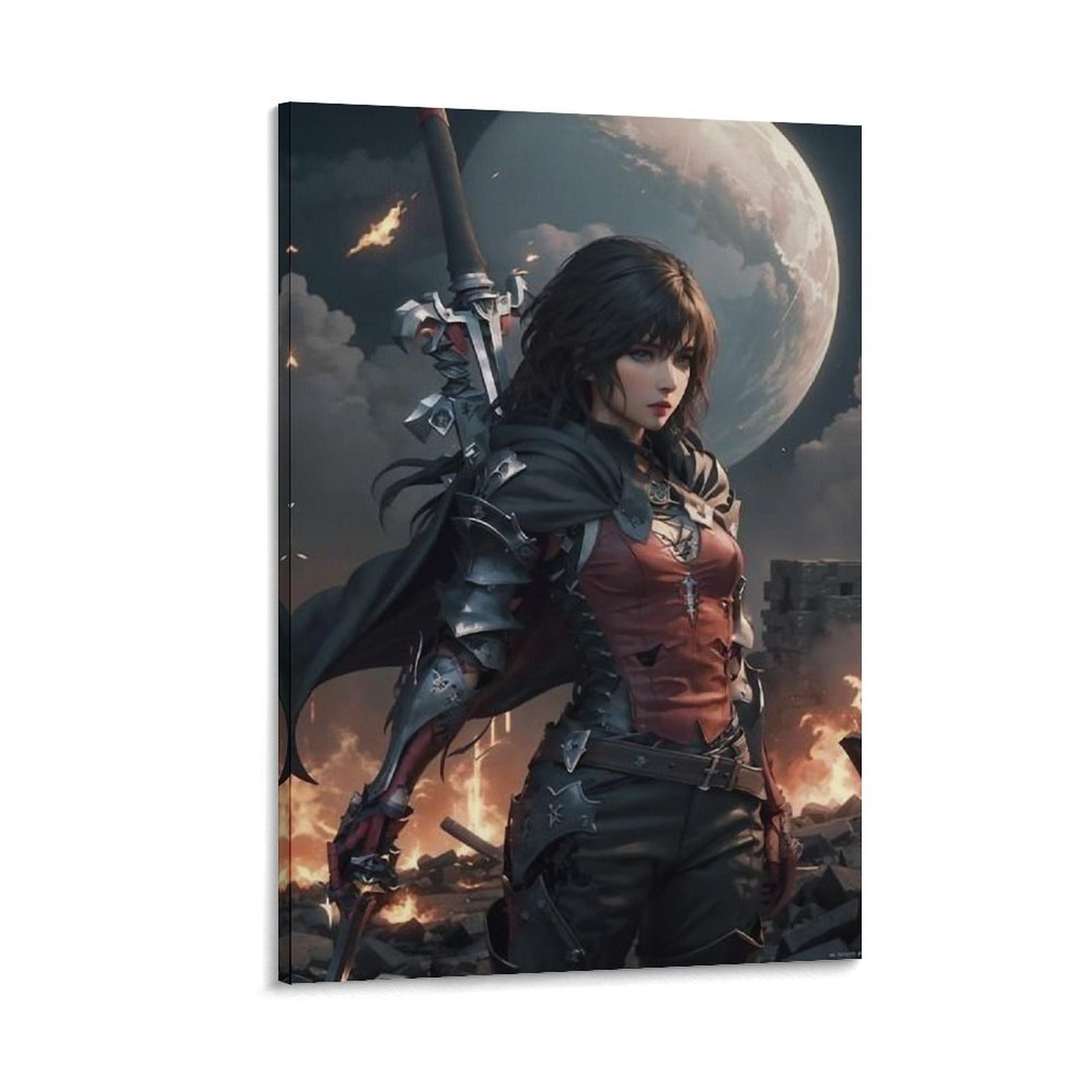 Final Fantasy VII Poster Canvas Painting Creativity Poster for Living ...