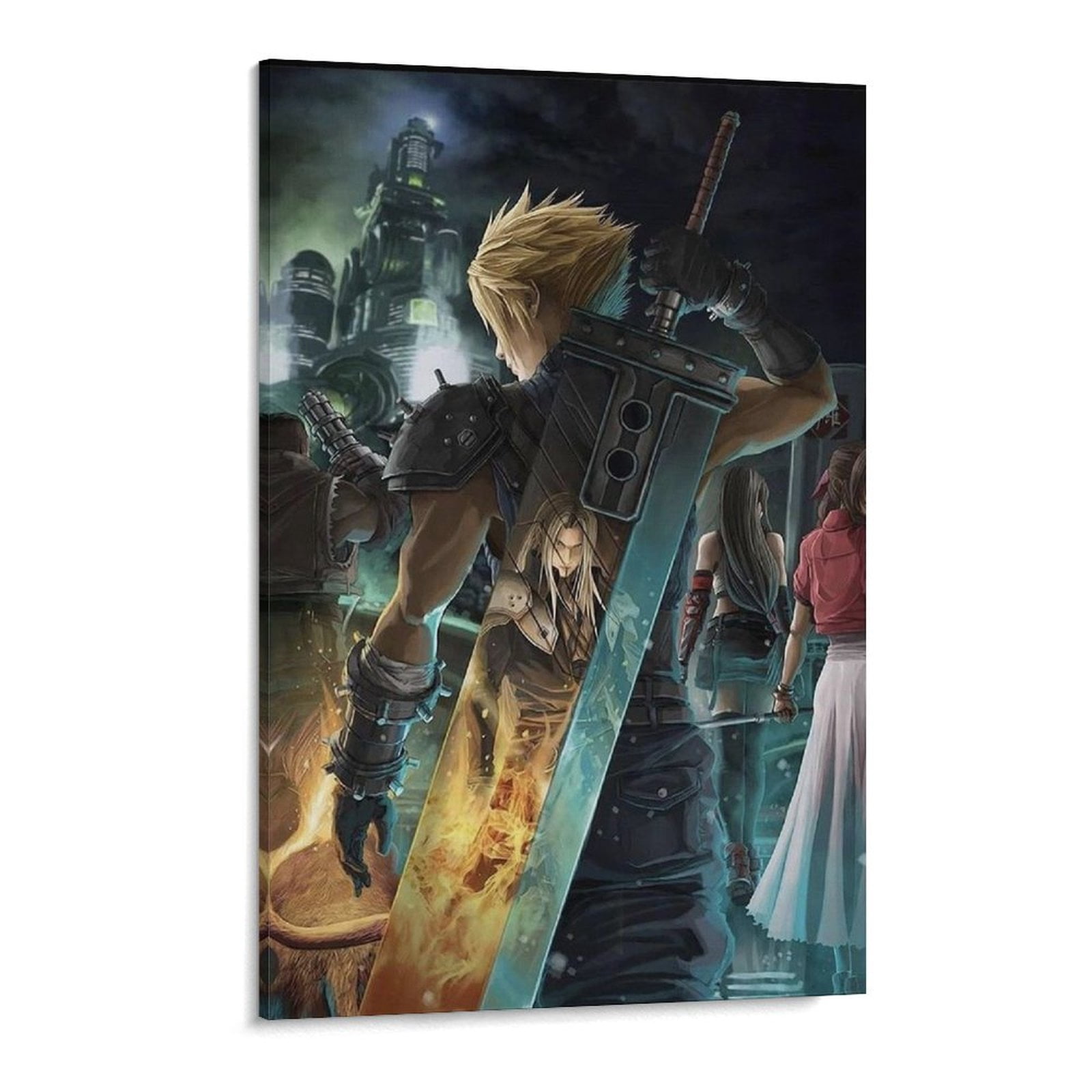 Final Fantasy VII Poster Canvas Painting Creativity Poster for Living ...