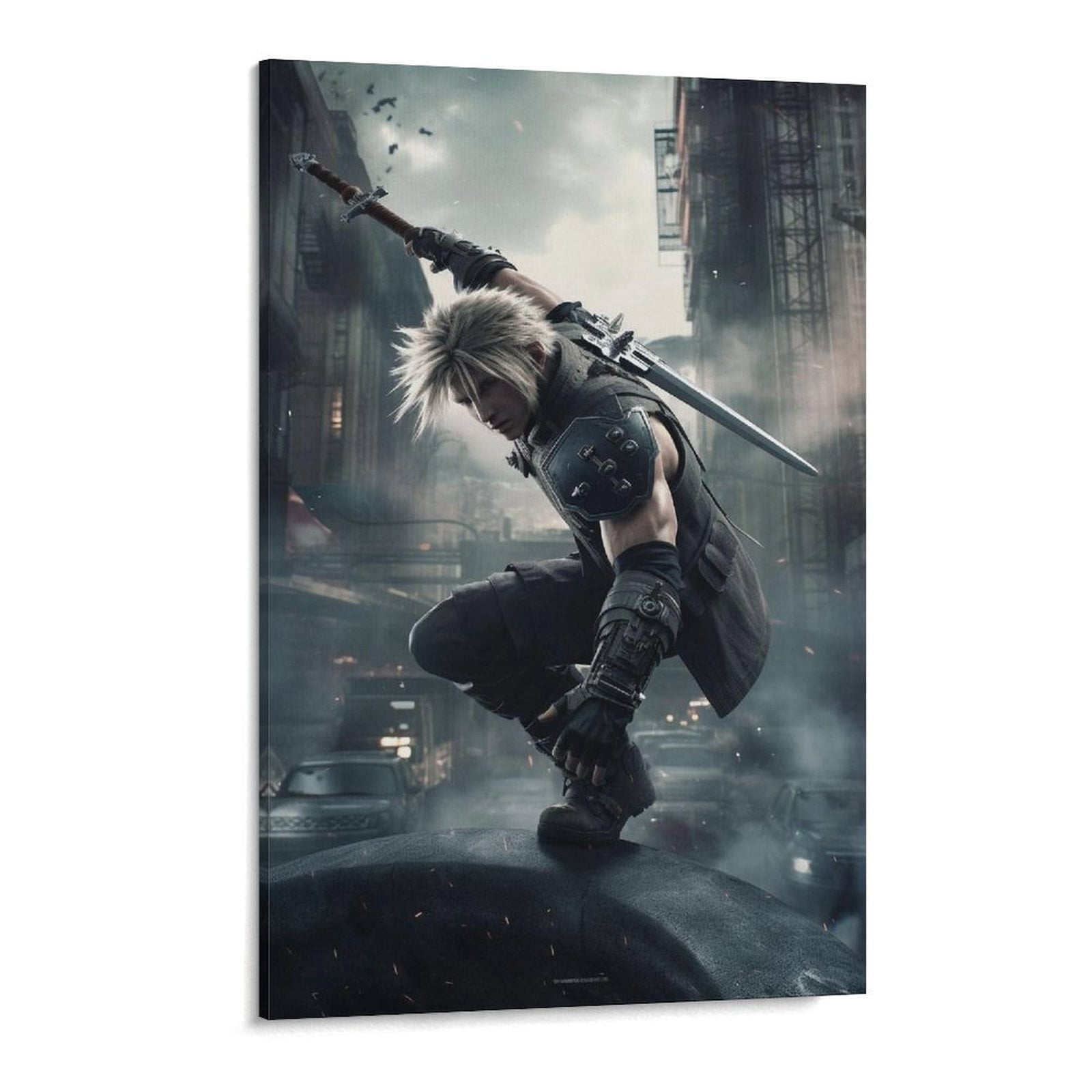Final Fantasy VII Poster Canvas Painting Creativity Poster for Living ...