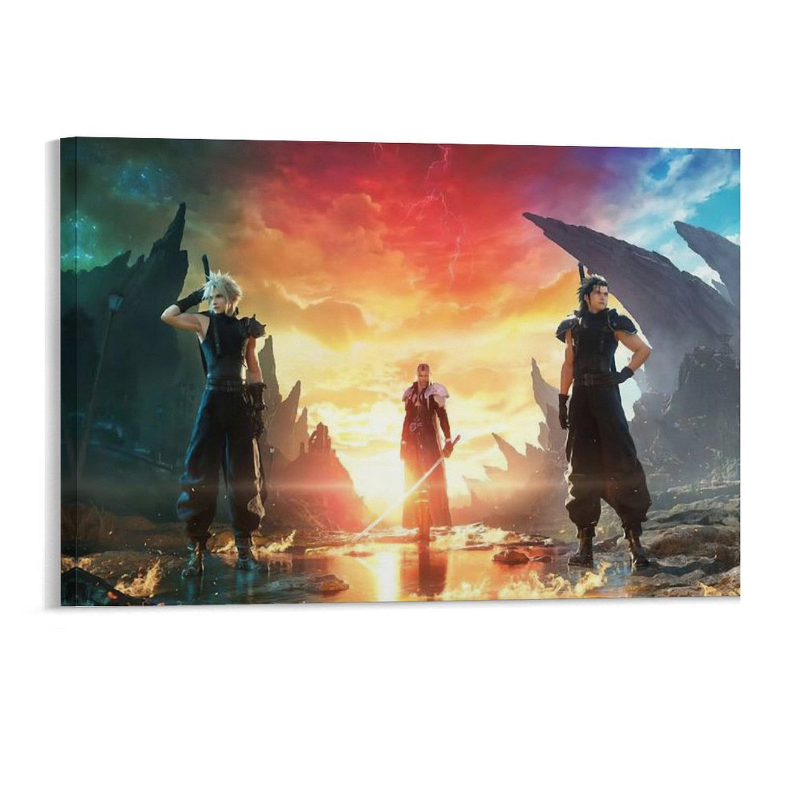 Final Fantasy VII Poster Canvas Painting Creativity Poster for Living ...
