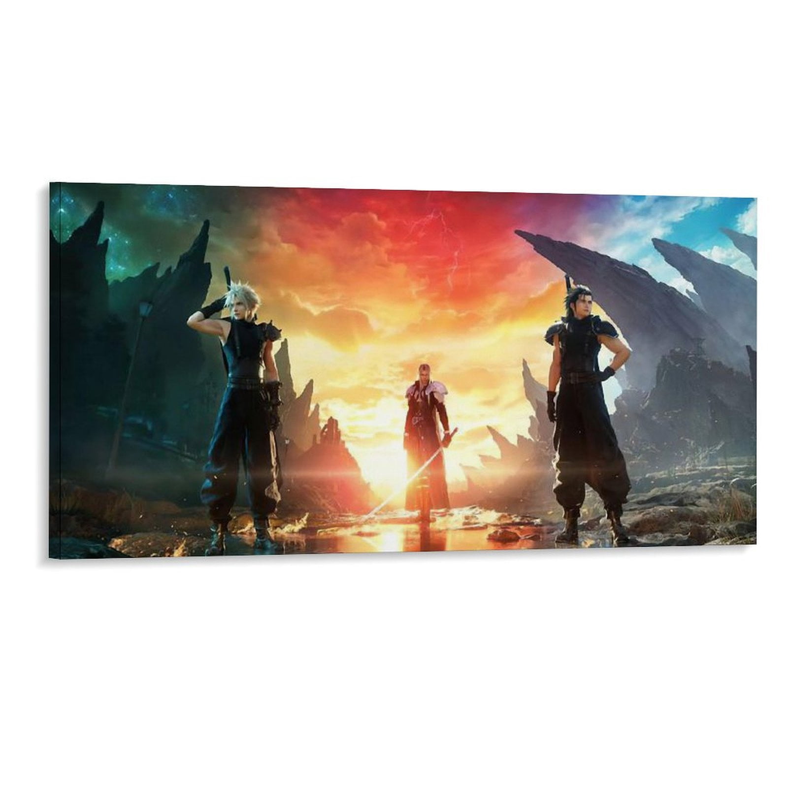 Final Fantasy VII Poster Canvas Painting Creativity Poster for Living ...
