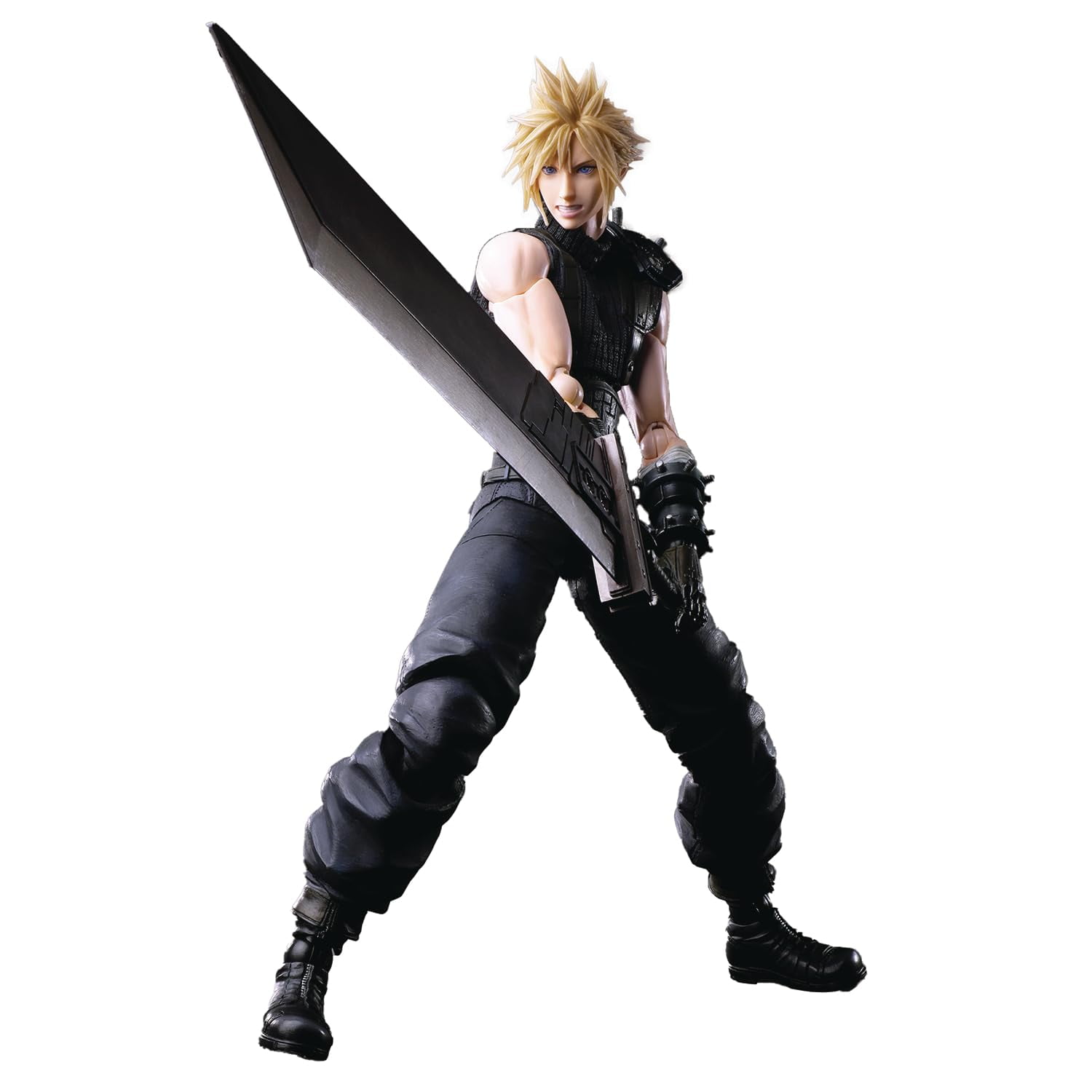 Final Fantasy VII Rebirth: Cloud Strife Play Arts Kai Action Figure ...