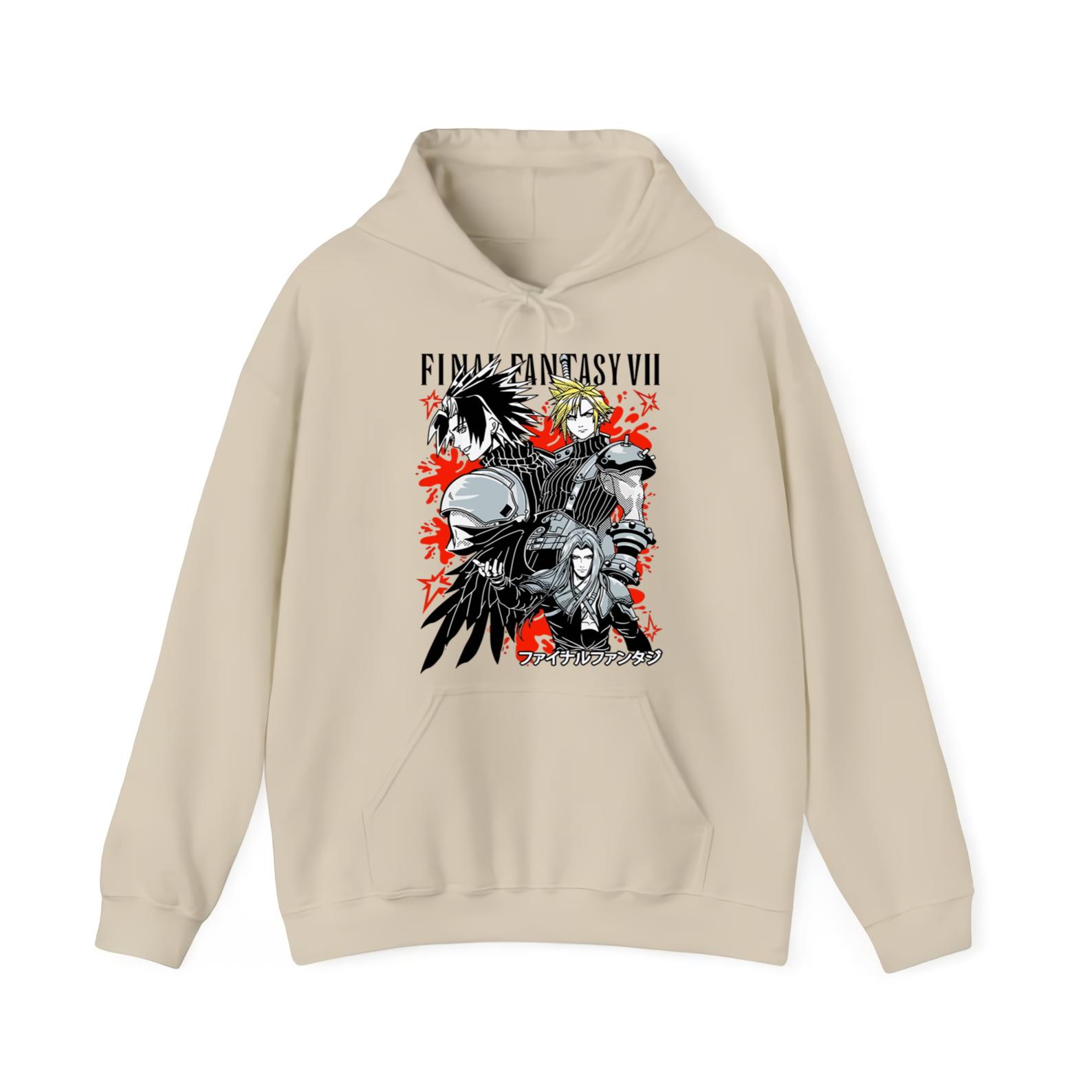 Final Fantasy VII Rebirth Hoodie Vintage Retro Final Fantasy 7 Rebirth ...