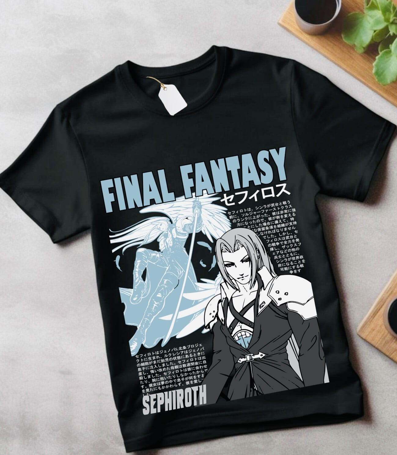 Final Fantasy VII Rebirth T-Shirt Vintage Retro Final Fantasy 7 Rebirth ...