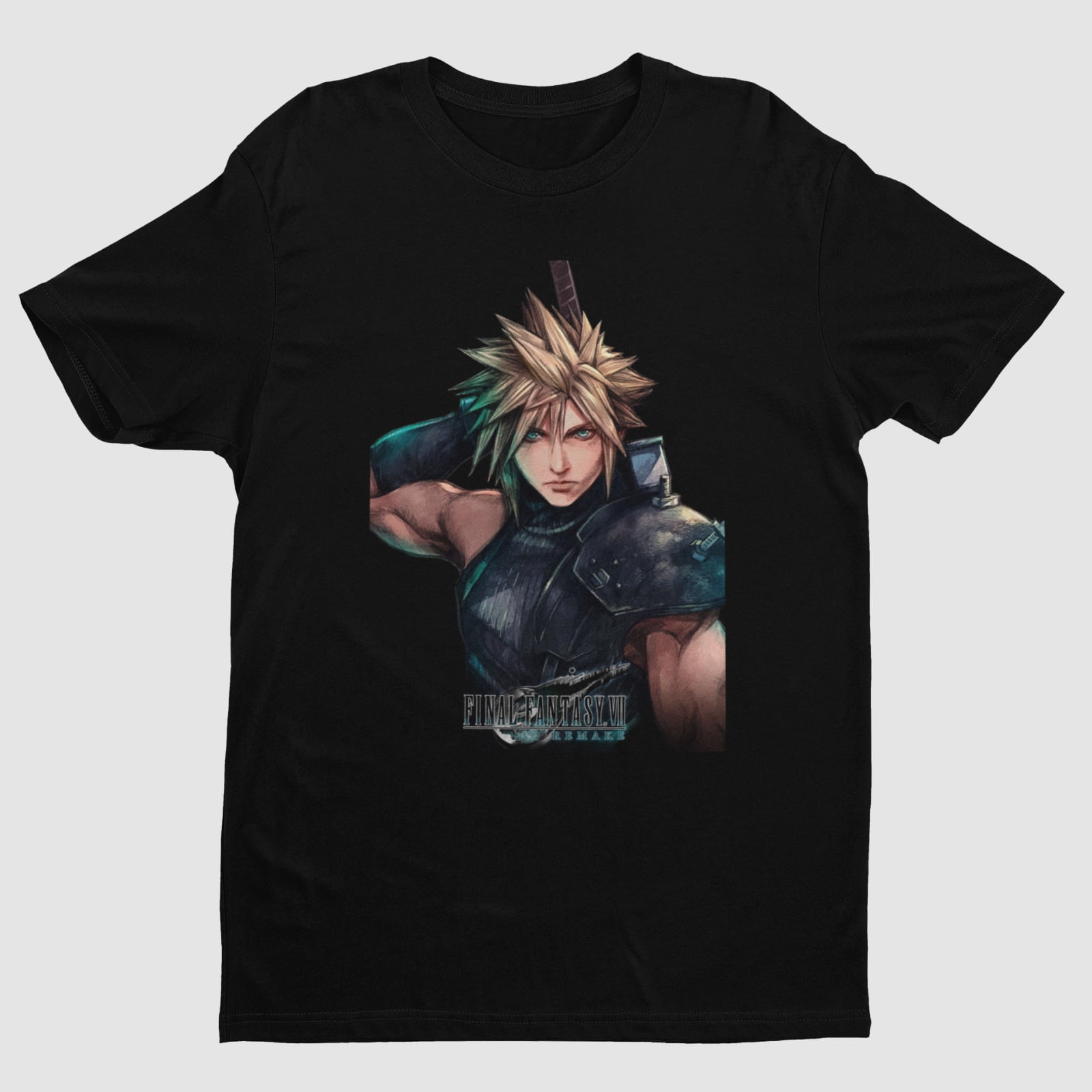 Final Fantasy VII Remake Ultimania Key Art Premium Unisex T-shirt ...
