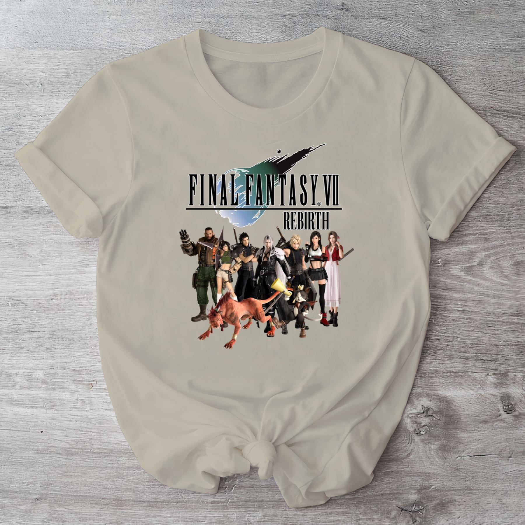 Final Fantasy Vii Rebirth Vintage Retro T-shirt, Final Fantasy 7 ...