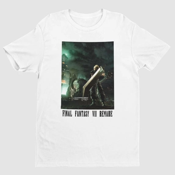 Final Fantasy Vii Remake Cloud Standing T-Shirt V1, Key Art, Unisex ...