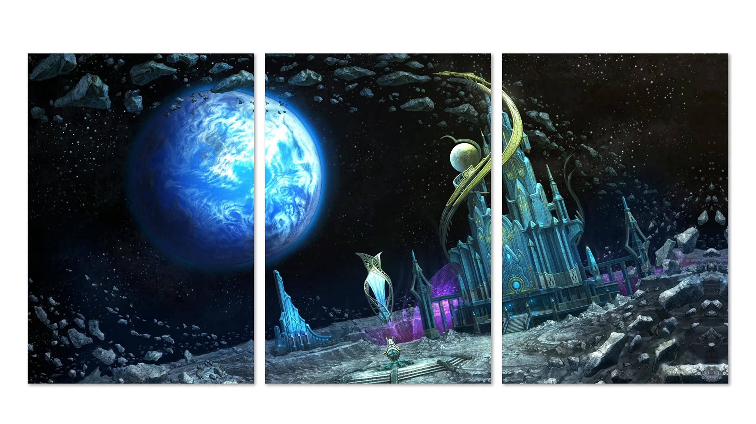 Final Fantasy XIV Online EndWalker Poster Collection: 3-Piece Mare ...