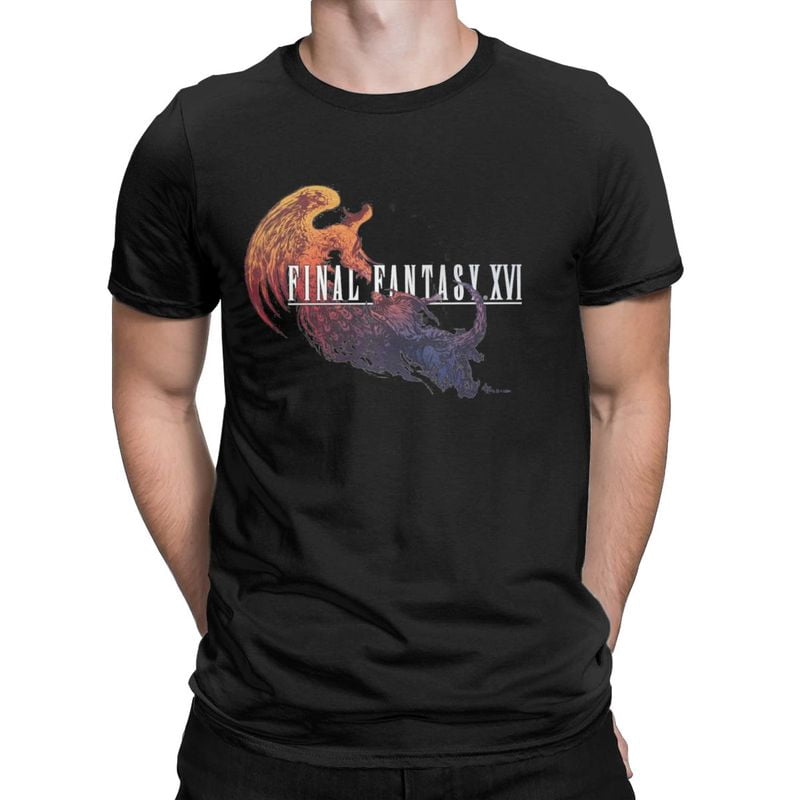 Final Fantasy XVI video games chocobo quote Men's clothing Cotton ...