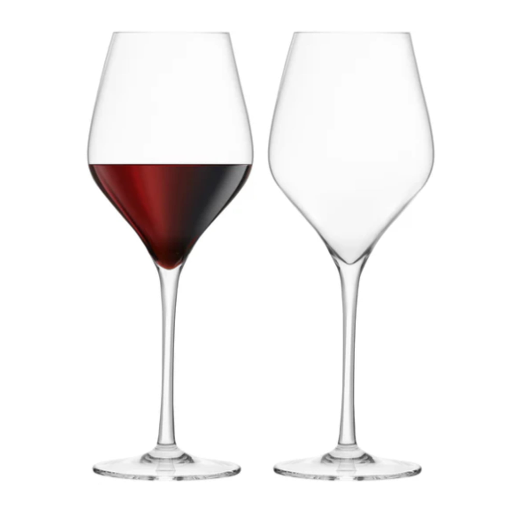 Final Touch Premium Crystal Red Wine Glasses, Set of 2 - 21 oz ...