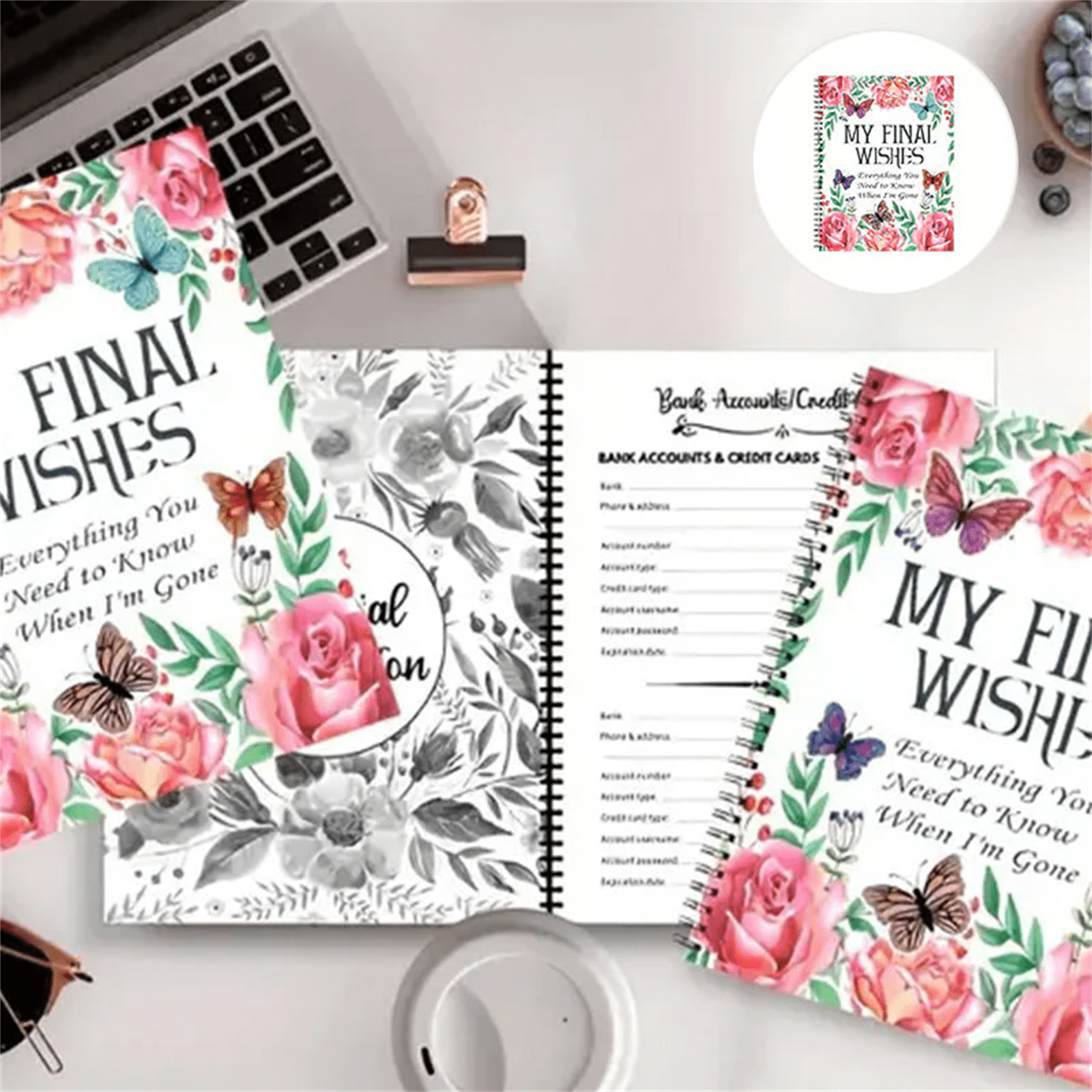 My Final Wishes Planner: Everything You Need to Know When I'm | End of ...