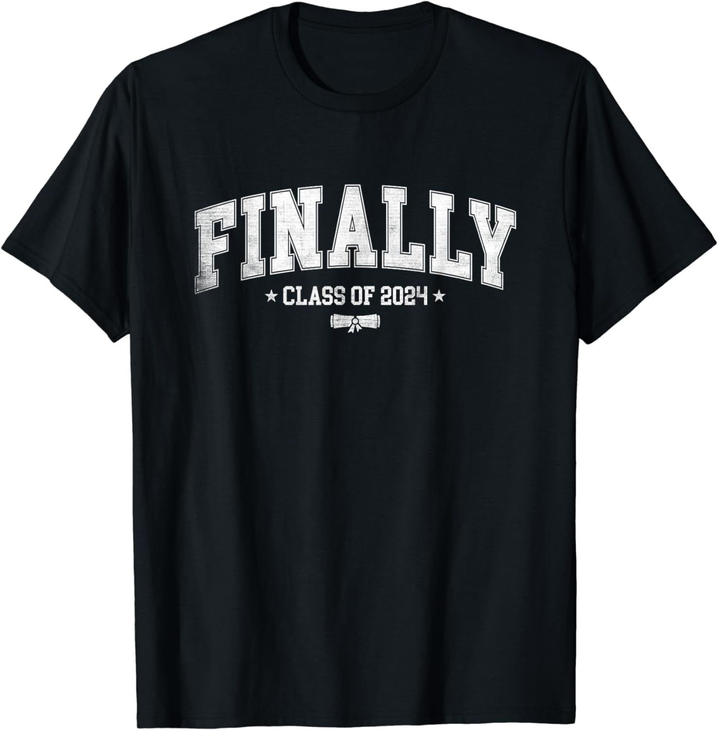 Finally Class of 2024 High School Senior Year Seniors Grad T-Shirt ...
