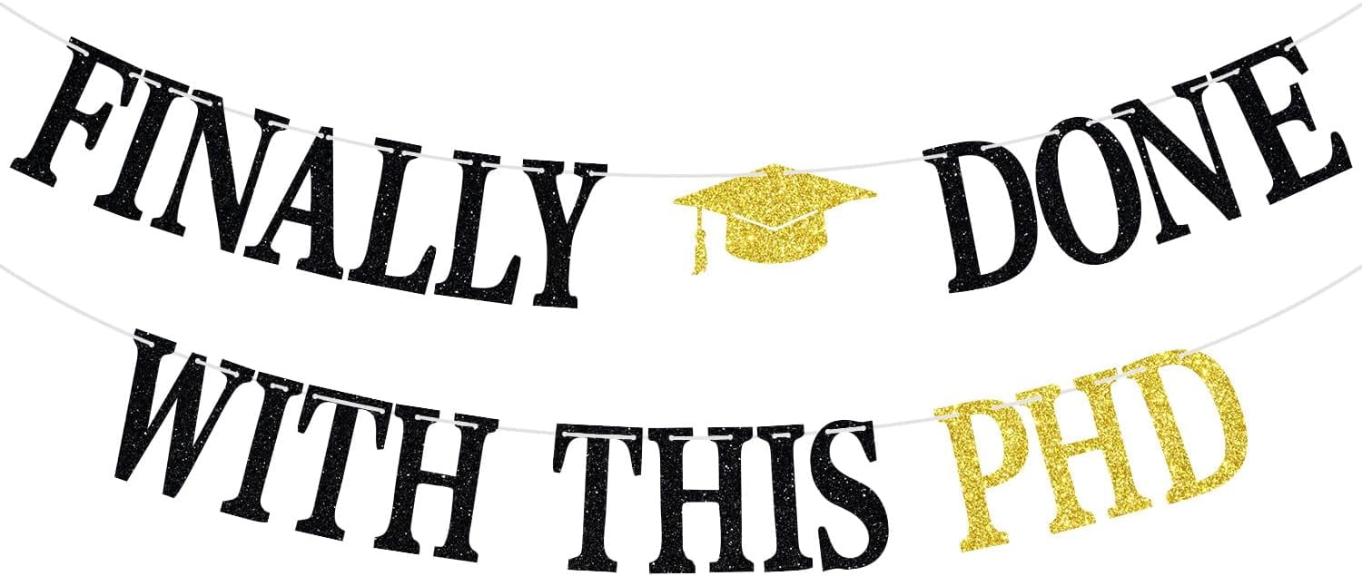 Finally Done with This PHD Banner, Congrats PHD Banner, You Did It ...