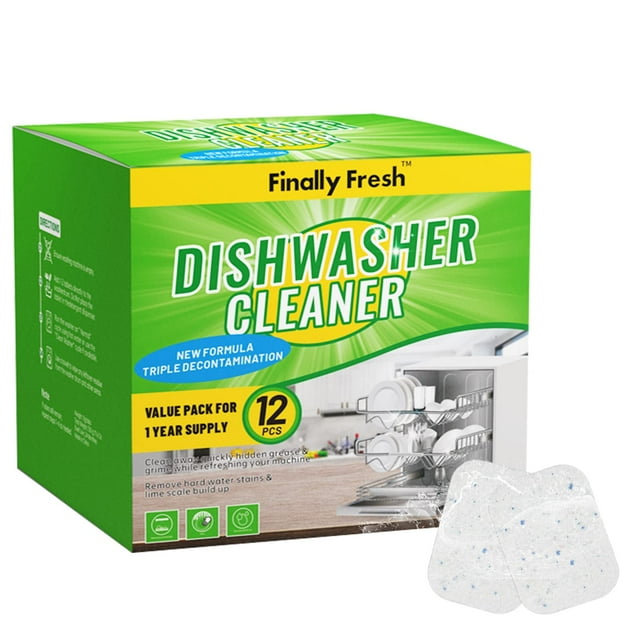 Finally Fresh Dishwasher Cleaner And Deodorizer, Dishwasher Cleaner ...
