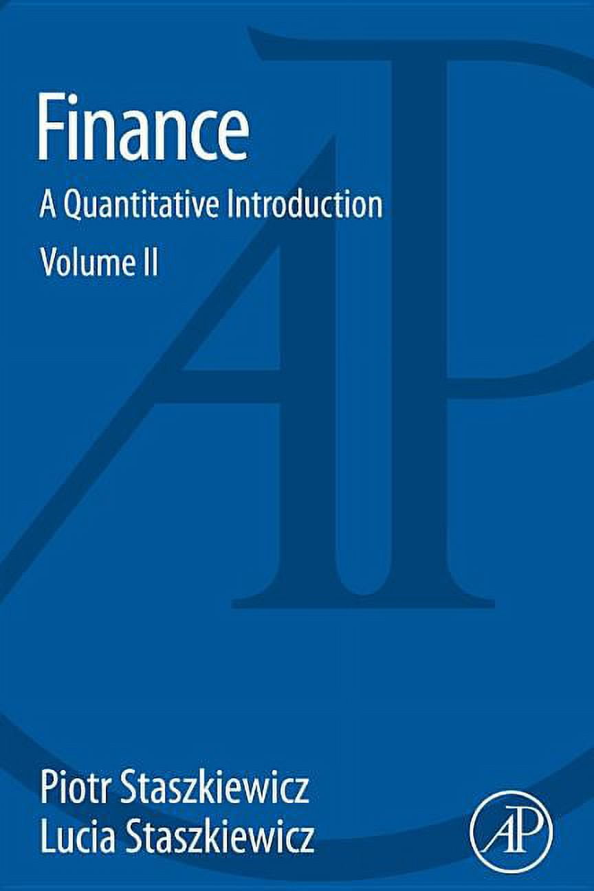 Finance: A Quantitative Introduction, (Paperback) - Walmart.com