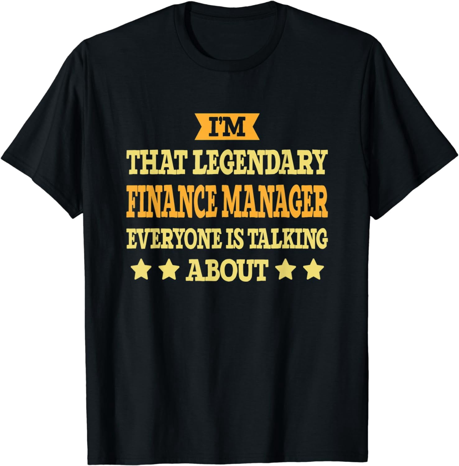 Finance Manager Job Title Employee Funny Finance Manager T-Shirt ...