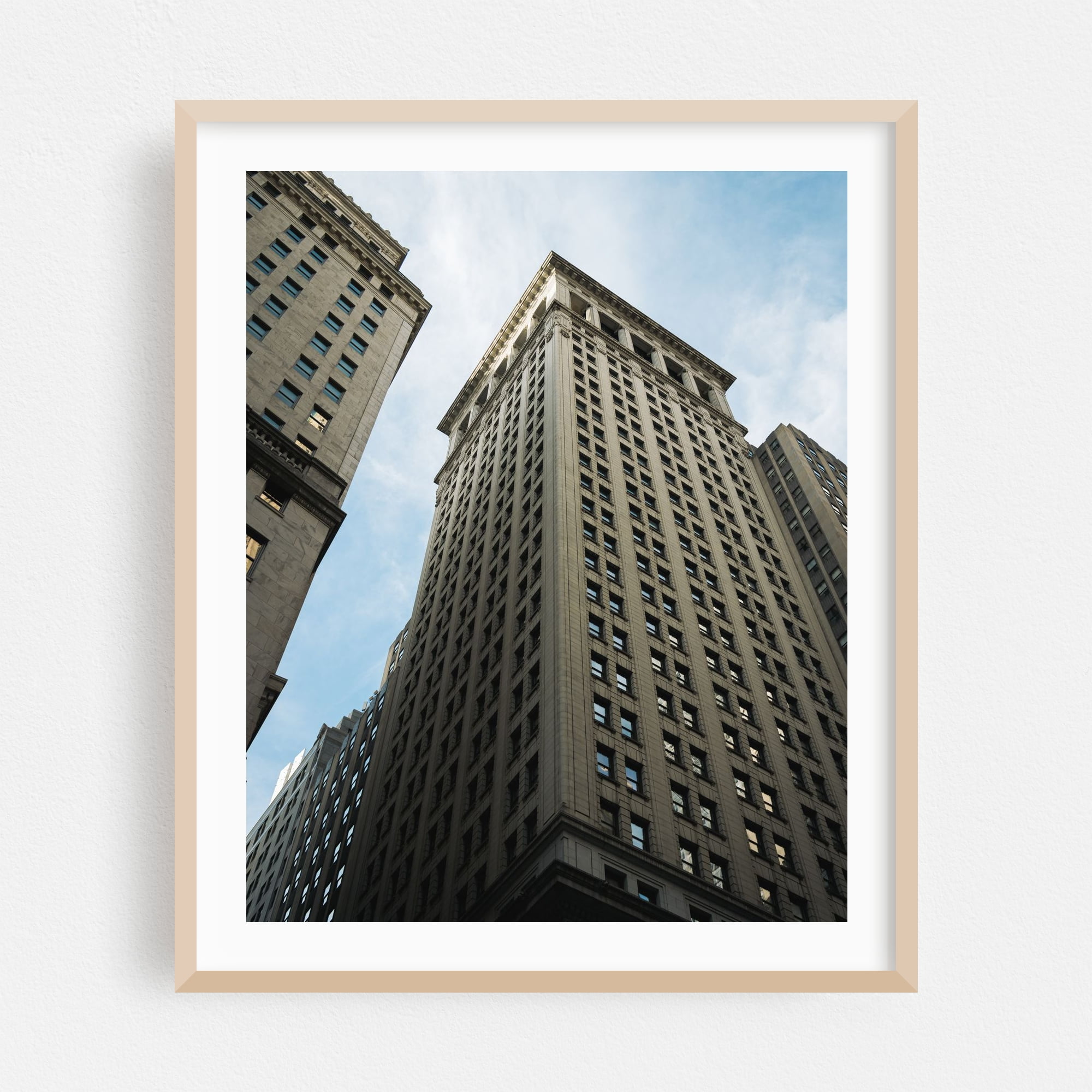 Financial District Architecture - Manhattan New York Photography Architecture City Skyline ...