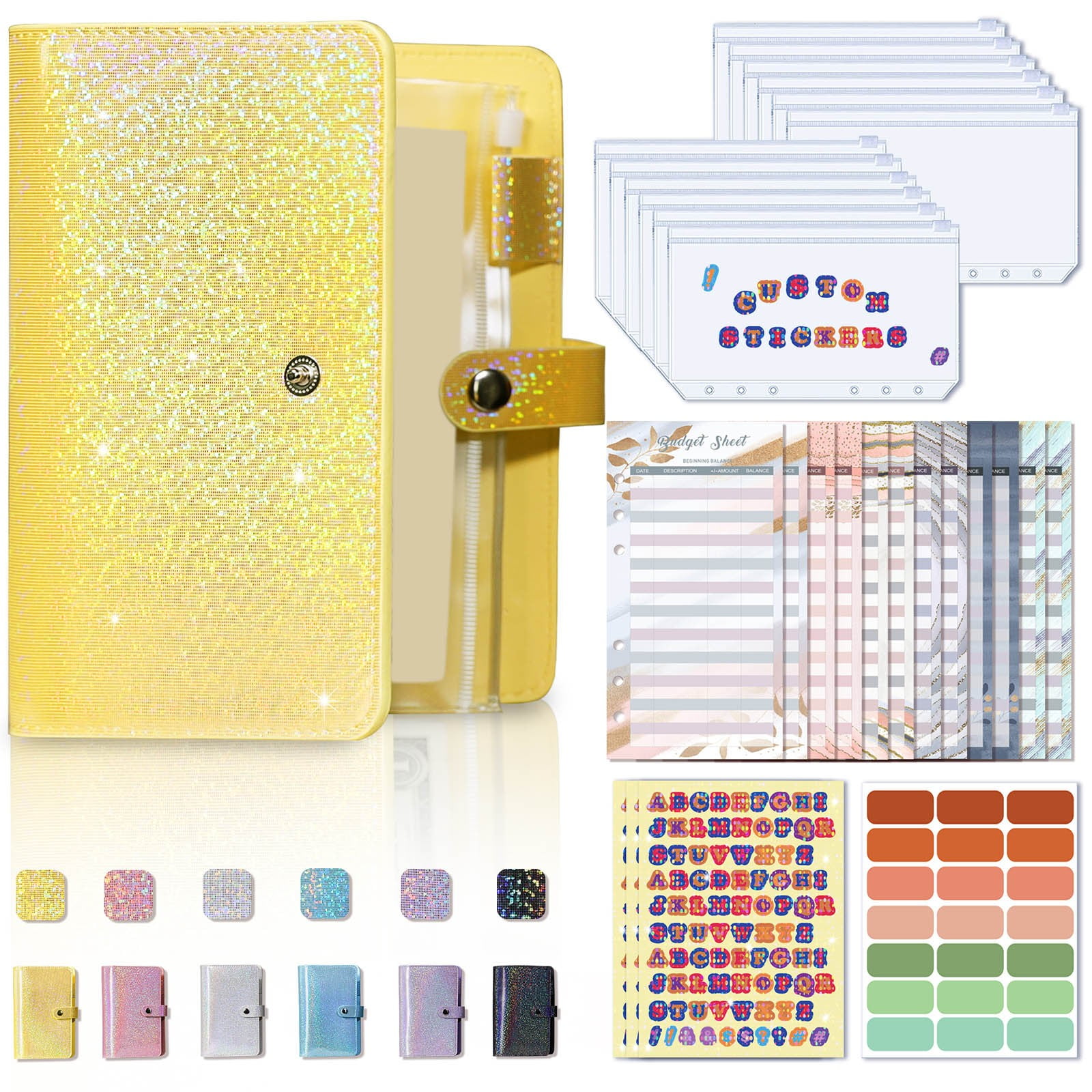 Financial Planner & Budget Tracker Undated Money Organizer with Expense ...