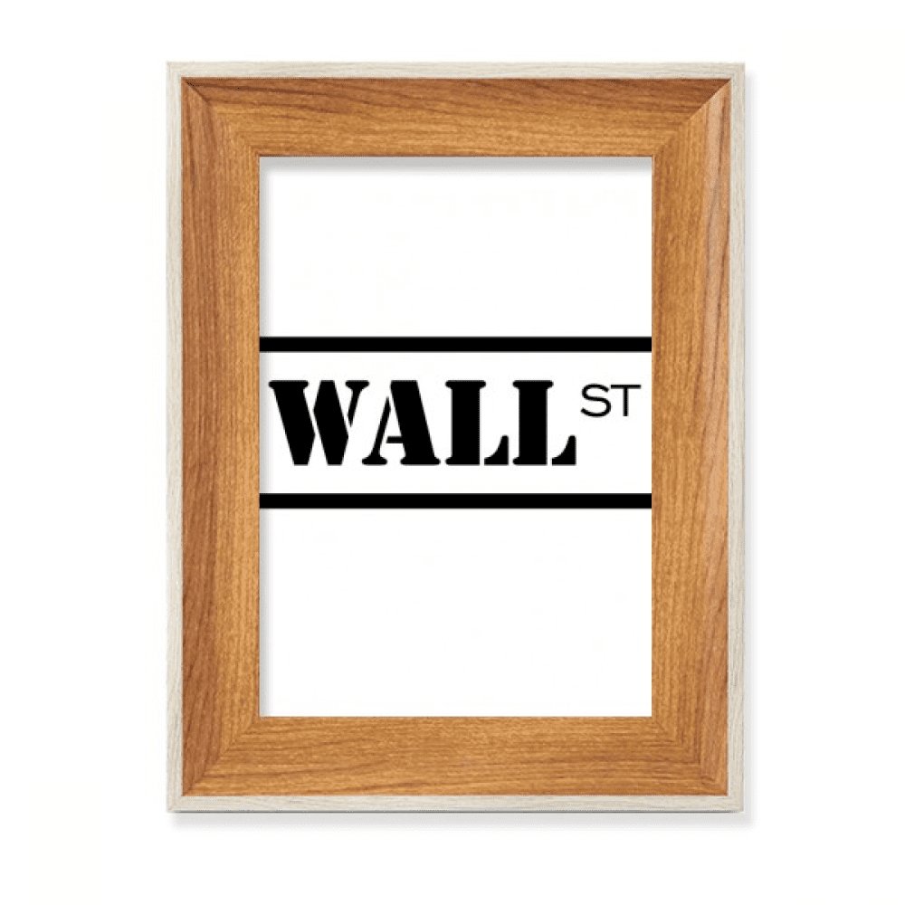 Financial Transaction Center Securities Desktop Wooden Photo Frame ...