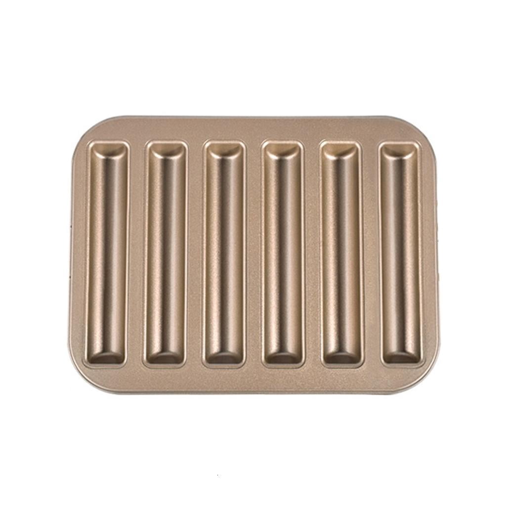 Financier Cake Baking Pan Cake Bread Mold Non-stick Mini 3D Cylindre ...