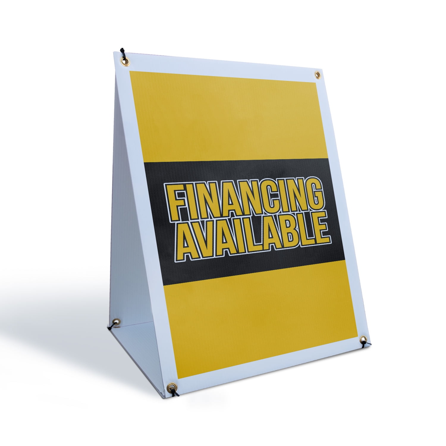 Financing Available Sidewalk Sign 24 Inch x 36 Inch A-Frame Images On ...