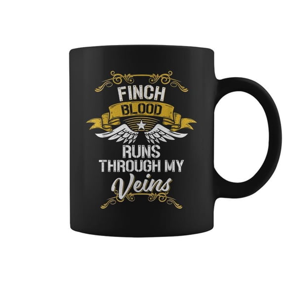 Finch Blood Runs Through My Veins Coffee Mugs - Walmart.com