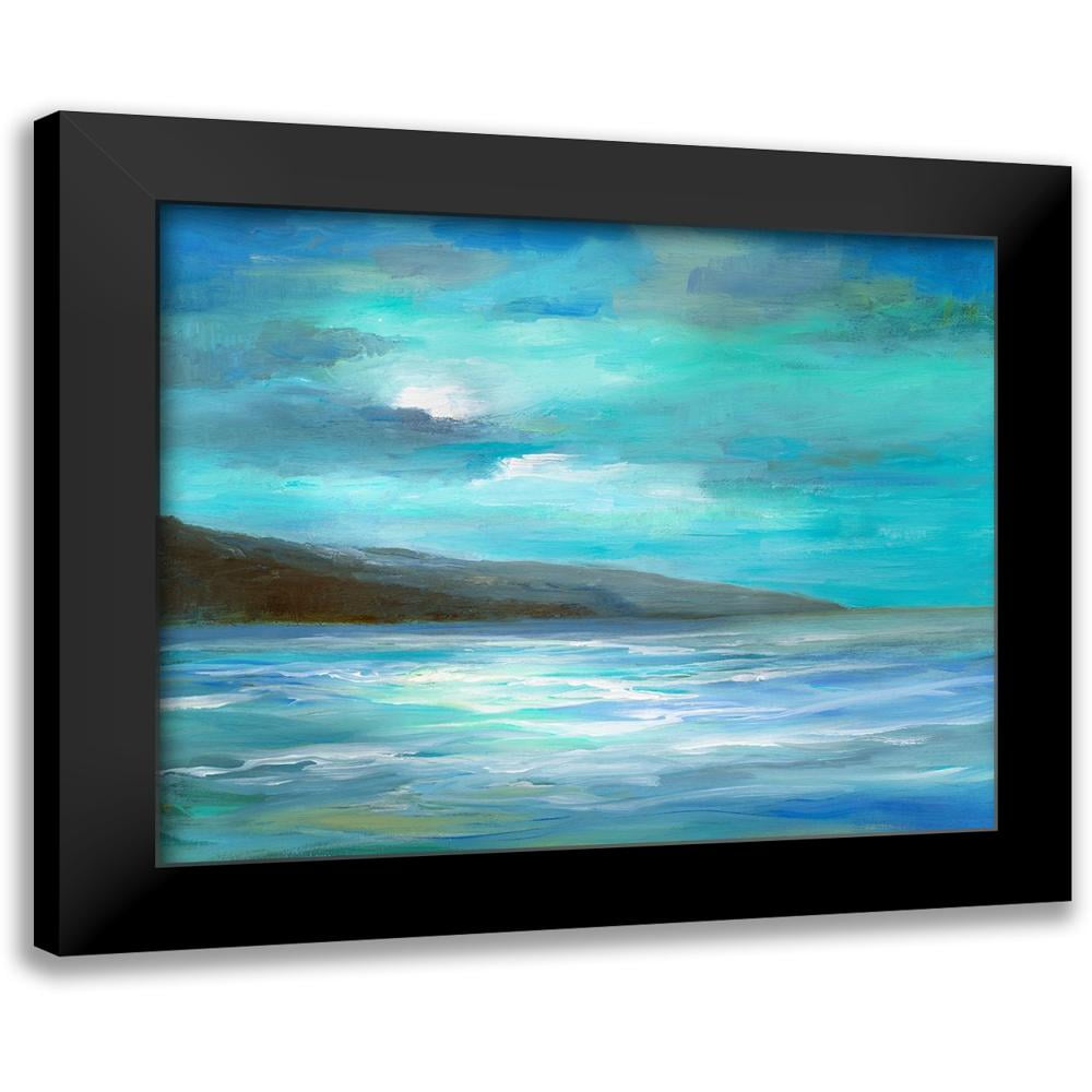 Finch, Sheila 14x12 Black Modern Framed Museum Art Print Titled - Moon ...