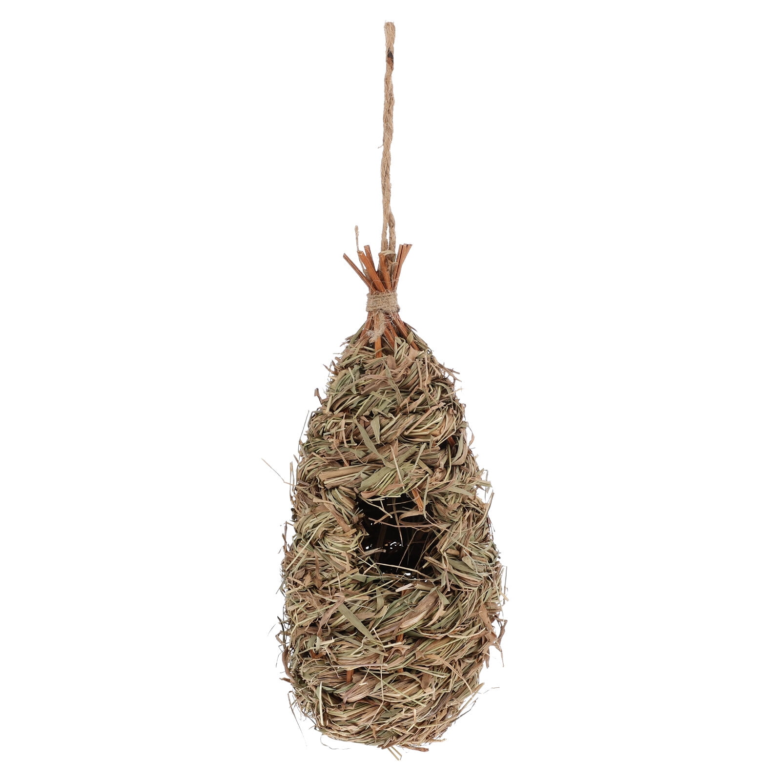 Finch Straw Bird Nest Nests for Canaries Birdhouse Porch Teardrop ...
