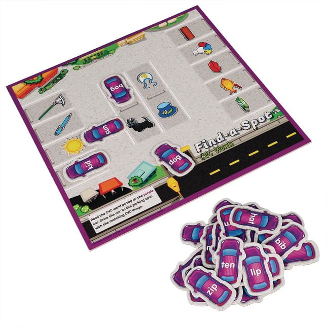 Find-A-Spot CVC Words Game - 1 game - Walmart.com