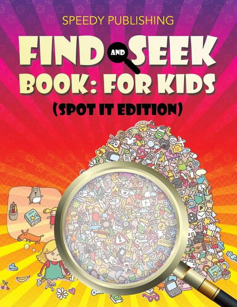 Find And Seek Book: For Kids (Spot It Edition) (Paperback) - Walmart ...