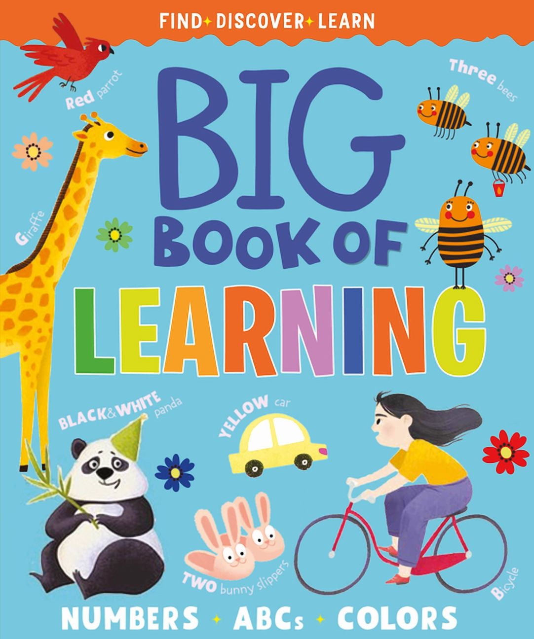 Find, Discover, Learn Big Book of Learning: Numbers, Abcs, Colors ...