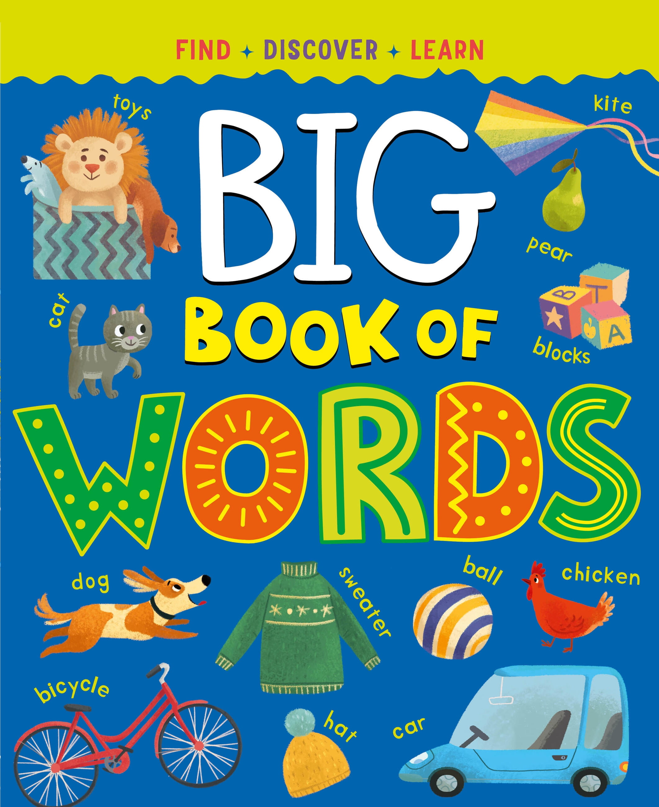 Find, Discover, Learn: Big Book of Words (Hardcover) - Walmart.com