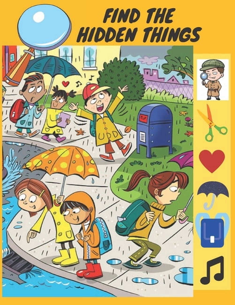Find The Hidden Things: I Spy Challenge, Highlight Hidden Picture Books ...