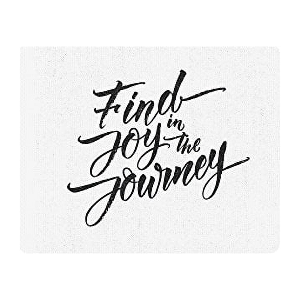 Find Joy In The Journey Mouse Pad Gaming Mousepad 9.84"(L) x 7.87"(W ...