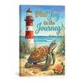 Find Joy In The Journey Sea Turtle Lighthouse Coastal Beach For Home ...