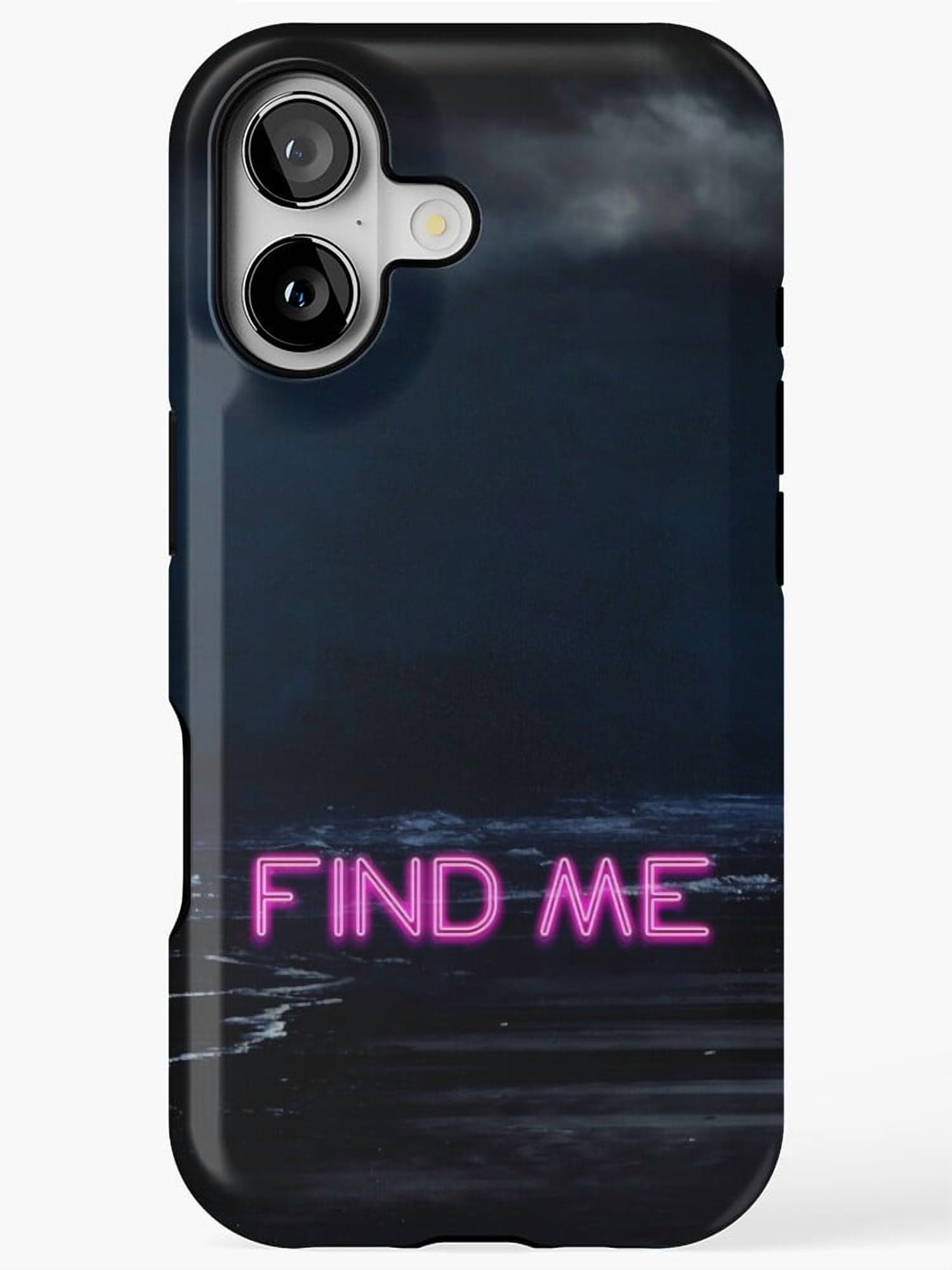 Find Me Minimalist Art Phone Case for iPhone 11 12 13 14 15 16 17 Pro ...