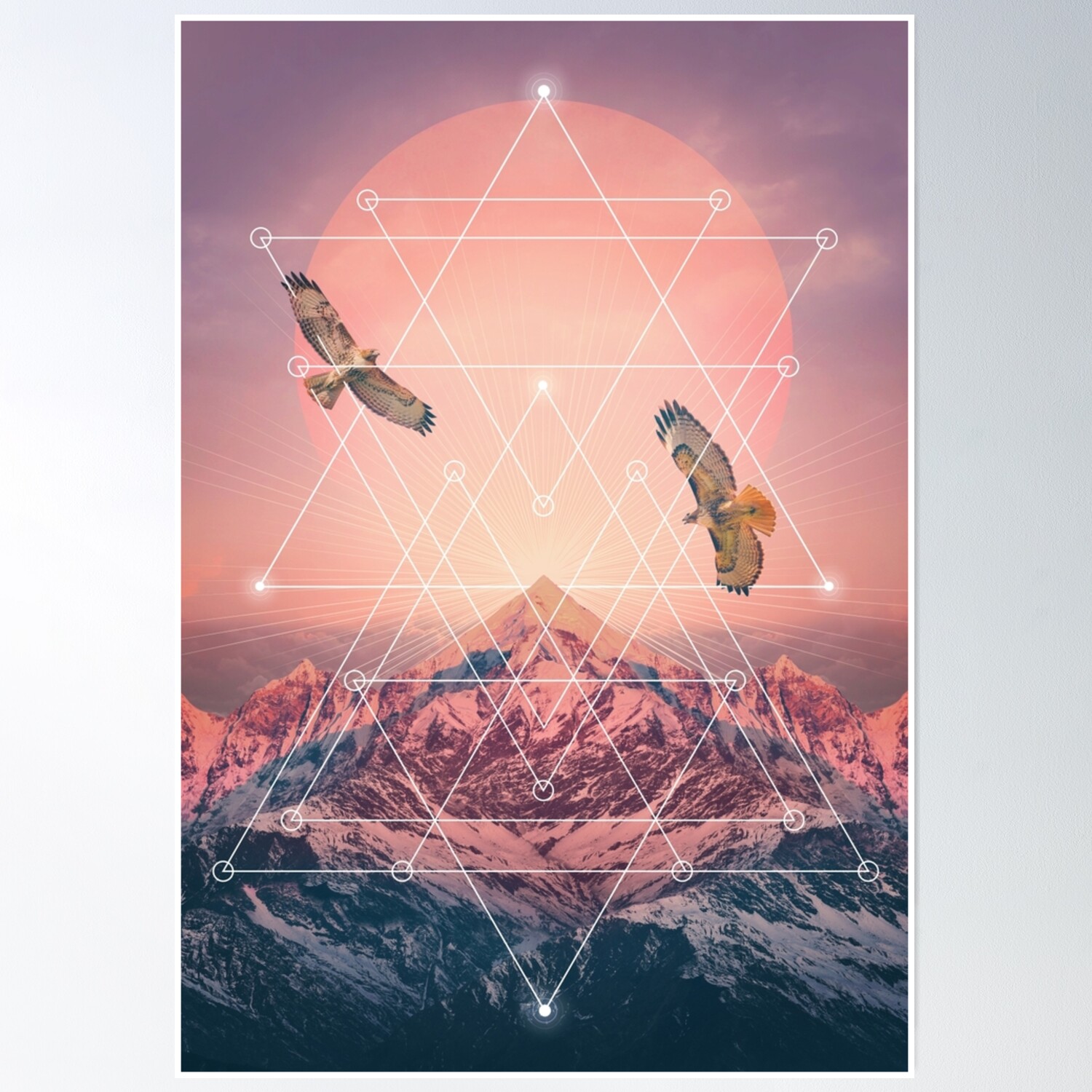 Find The Strength To Rise Up Poster Wall Art, Modern Wall Decor, 12x18 ...