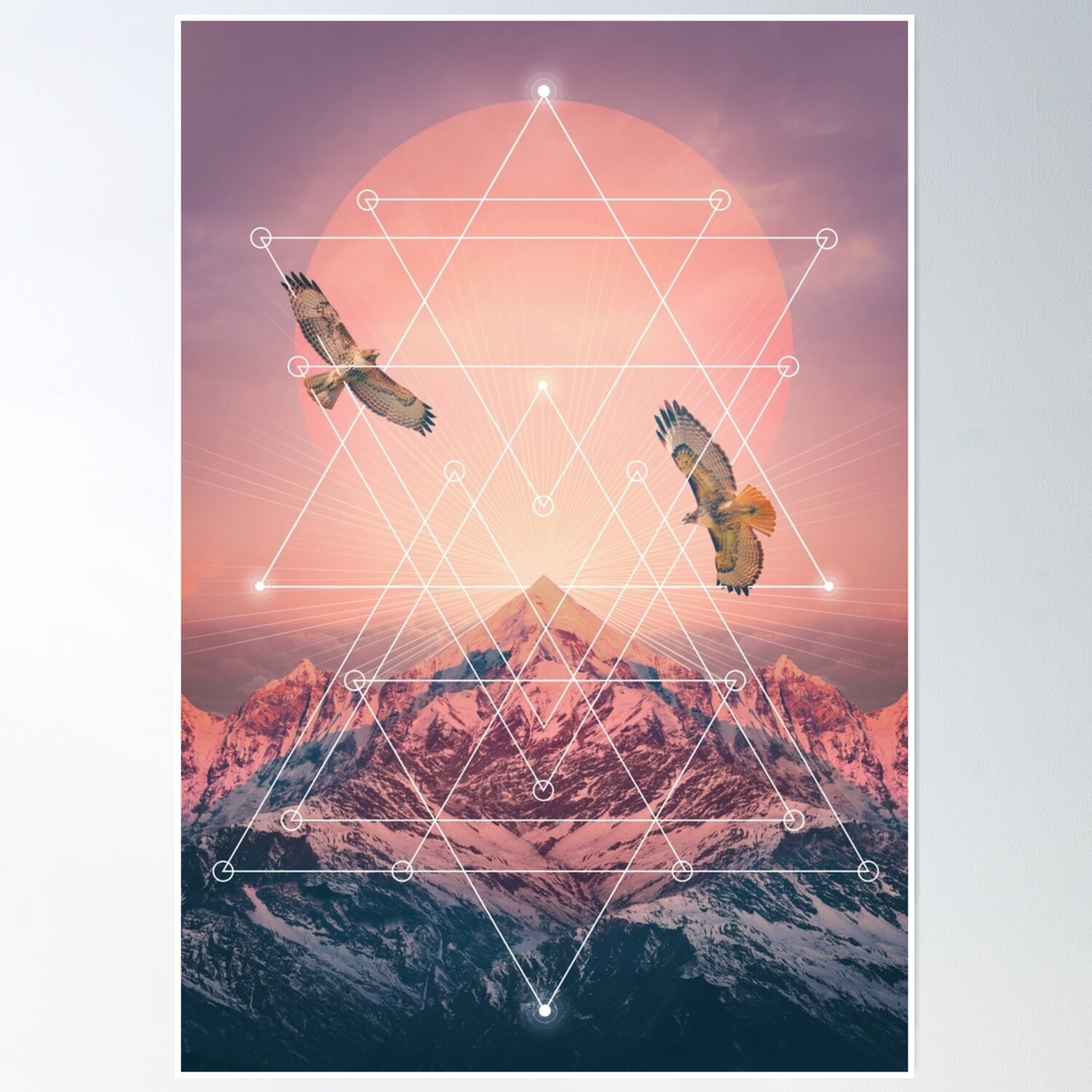 Find The Strength To Rise Up Poster Wall Art, Modern Wall Decor, 8x12 ...