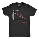 Find X T Shirt Funny Saying Math Teacher Graphic Sarcastic Gift Novelty ...