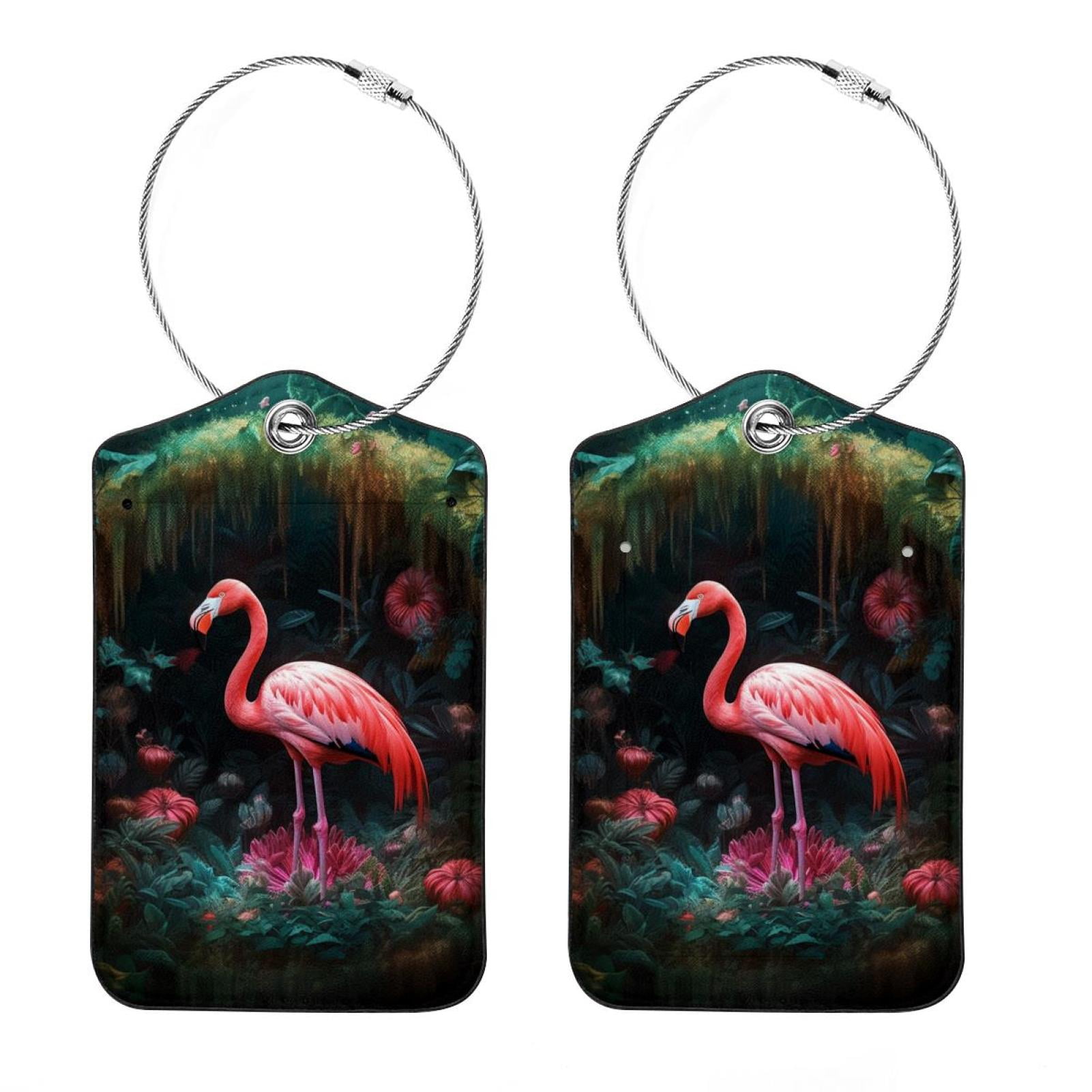 Find Your Bag with Ease: Metal Loop Lock Baggage Tags with Privacy Flap ...