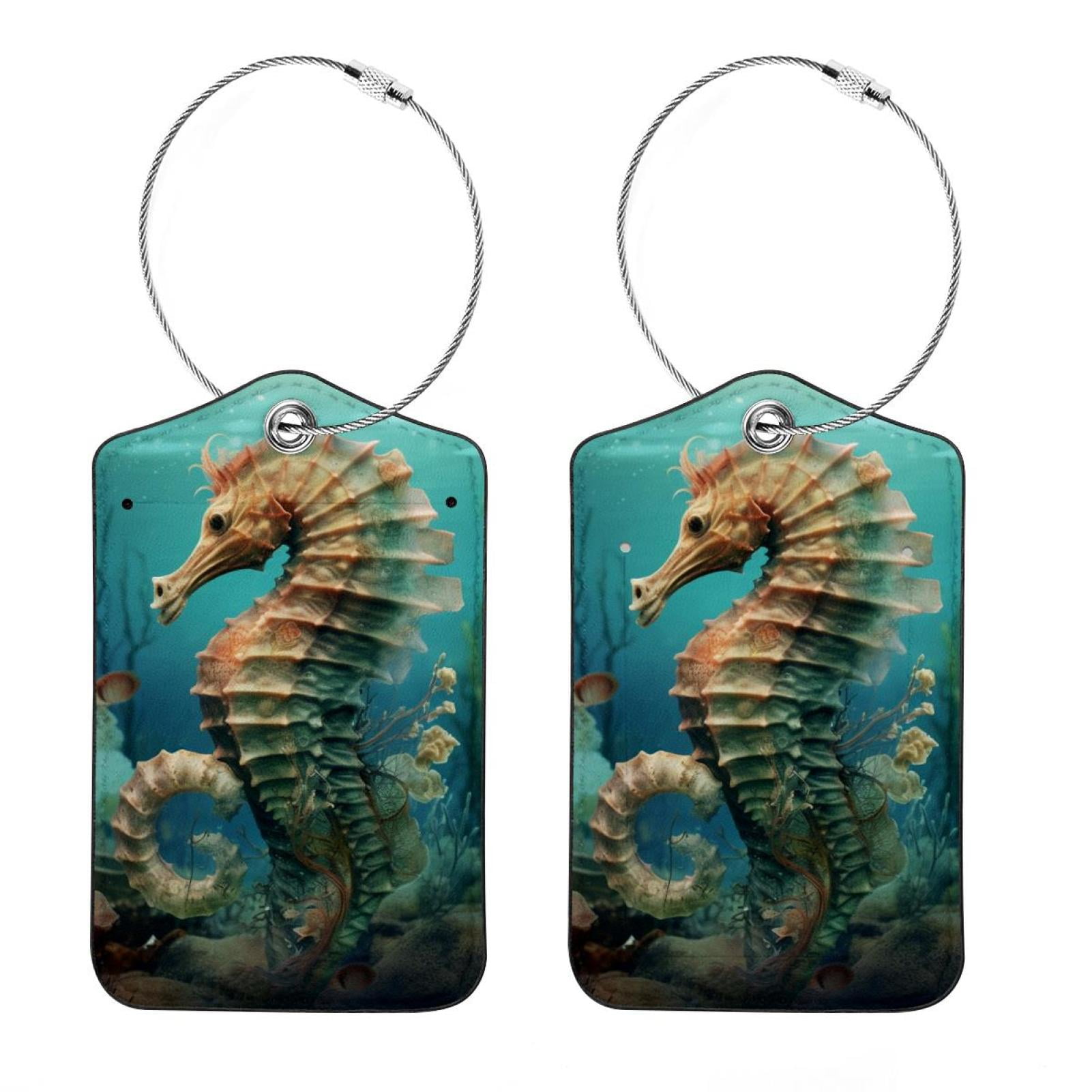 Find Your Bag with Ease: Metal Loop Lock Baggage Tags with Privacy Flap ...