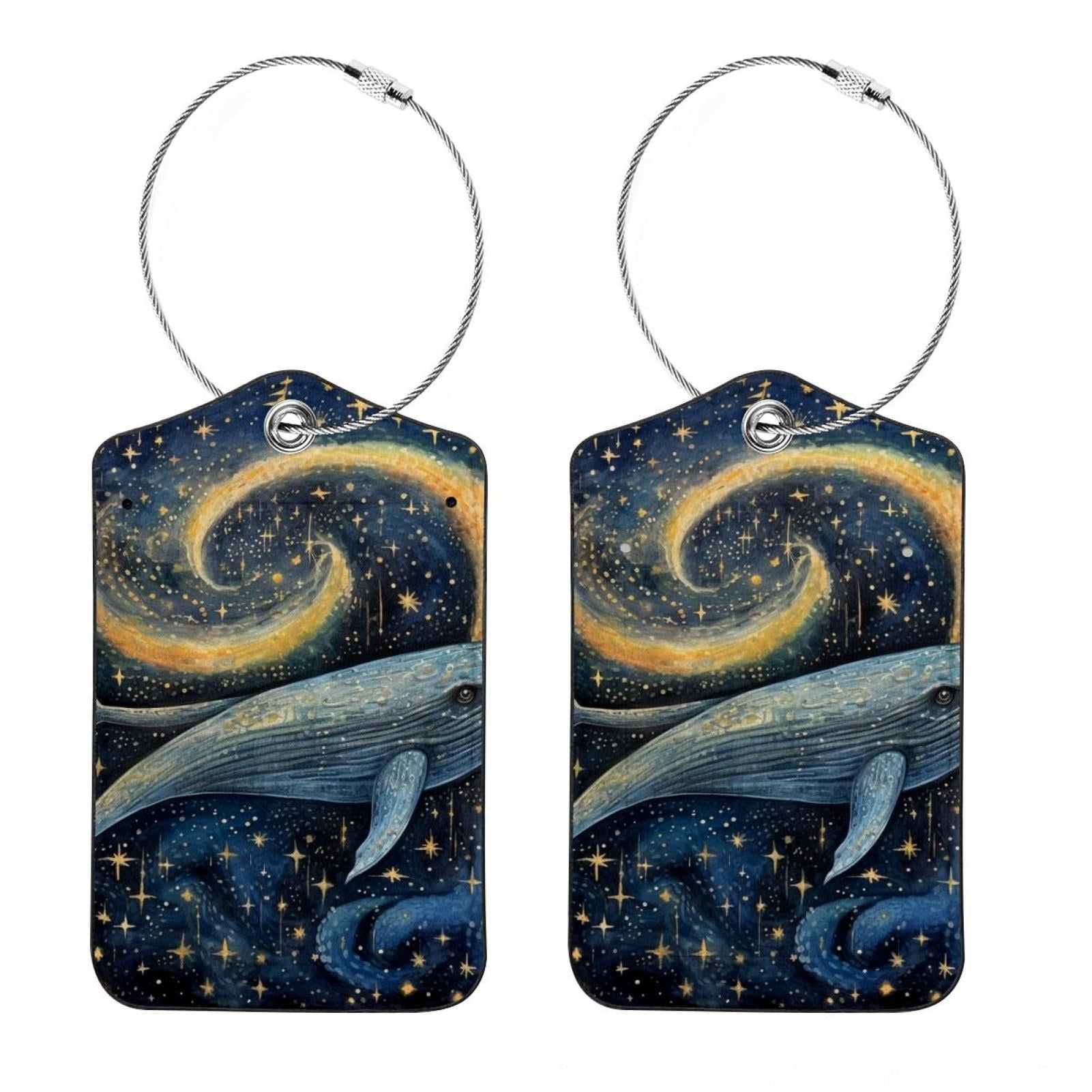 Find Your Bag with Ease: Metal Loop Lock Baggage Tags with Privacy Flap ...