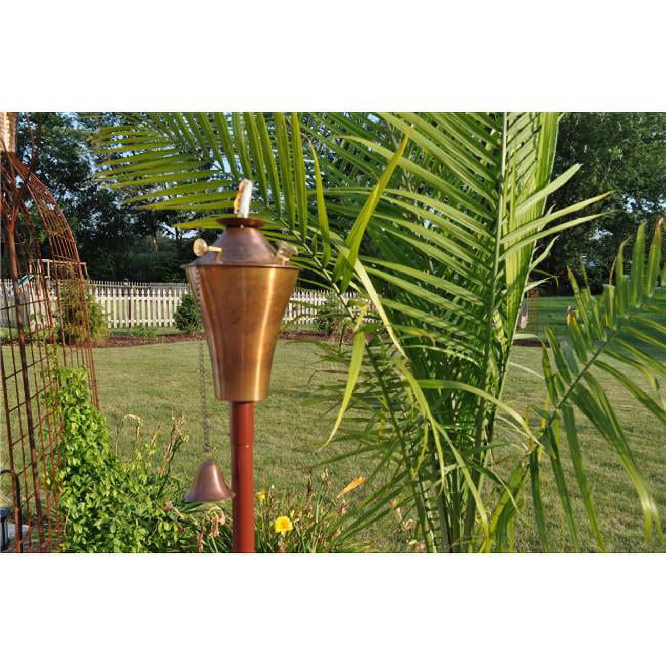 Find Your Passage 1218-CB-LITE Copper Burn Kona Deluxe Garden Torch ...