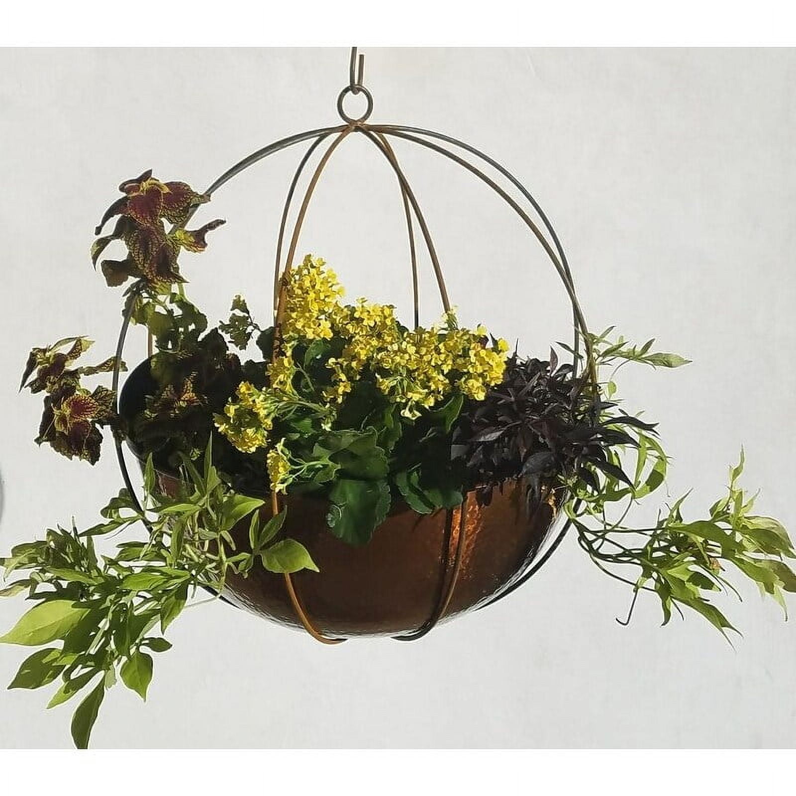 Find Your Passage LLC Extra Large Hanging Globe Planter Grey - Walmart.com