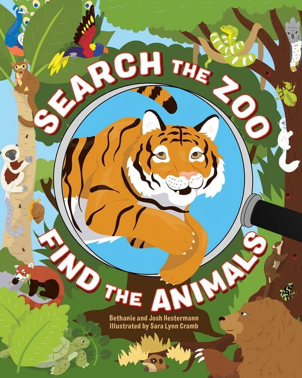 Find the Animals Search the Zoo, Find the Animals, (Hardcover ...