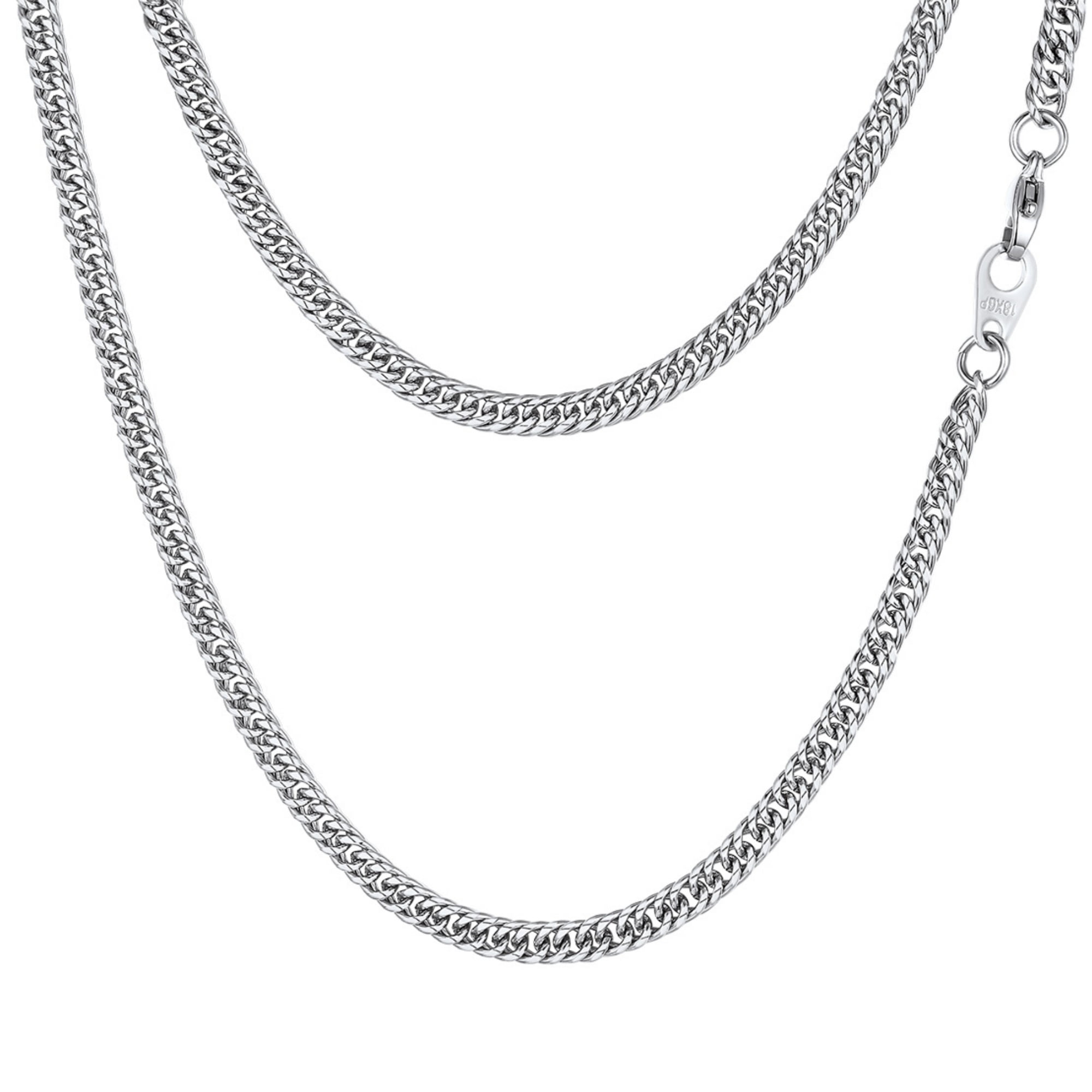 FindChic Cuban Chain for Men Stainless Steel Necklaces Curb Link Chains ...