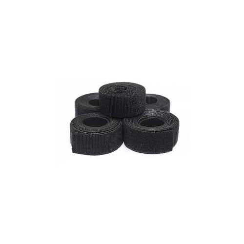 FindTape Hook-N-Loop Back to Back Fastener: 3/4 in. x 12 in. (Black) 12 ...