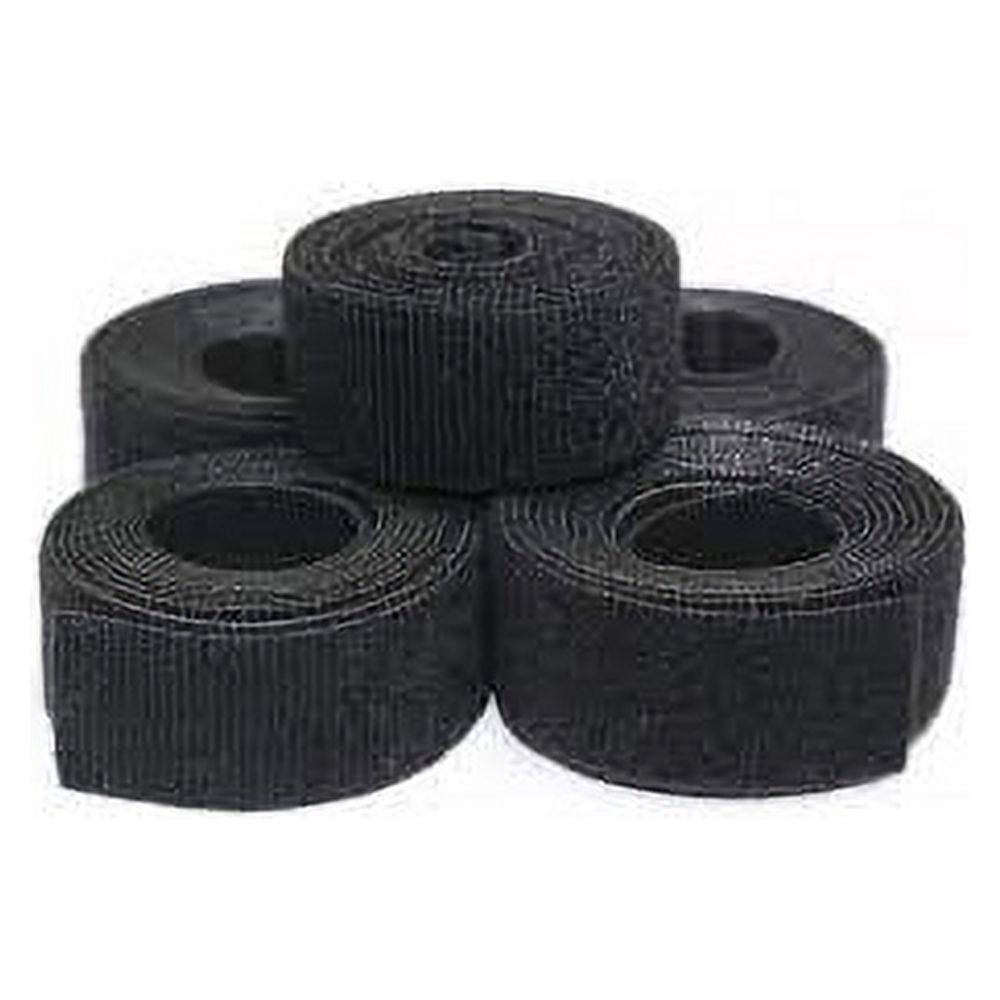 FindTape Hook-N-Loop Back to Back Fastener: 3/4 in. x 12 in. (Black) 12 ...